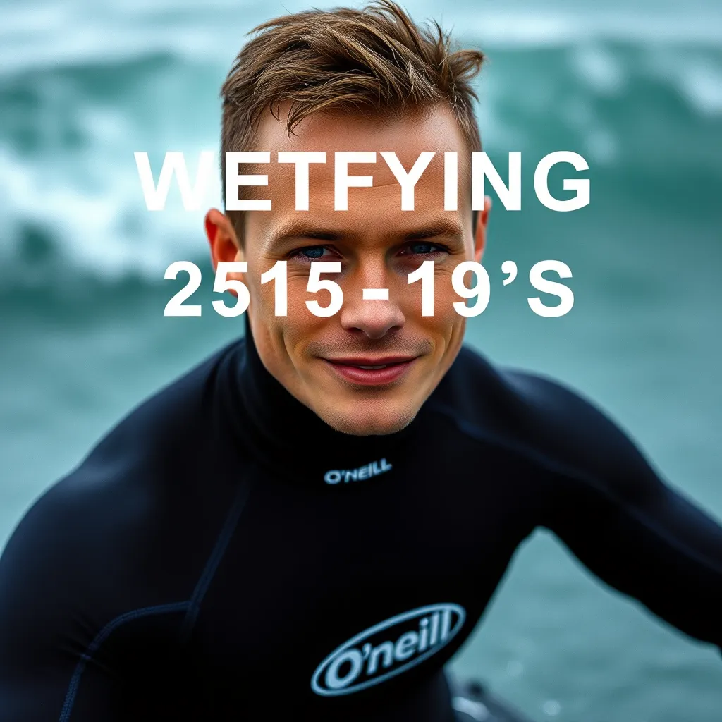 O'Neill Wetsuit Temperature Selection Guide
