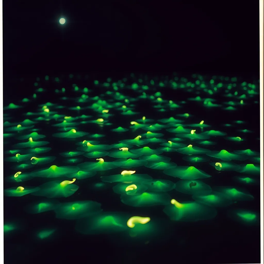 Exploring the Wonders of Bioluminescent Algae